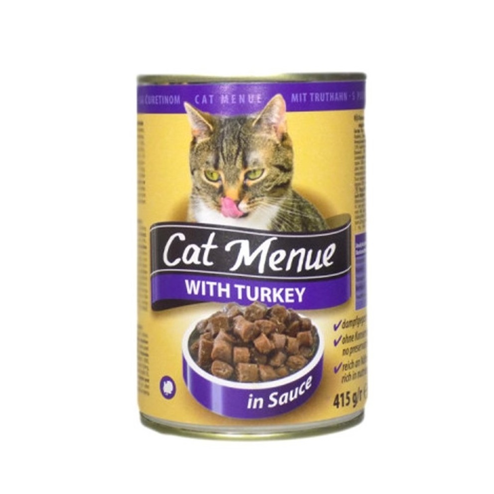 Cat Menu ćuretina 415g - Veterinarska ustanova